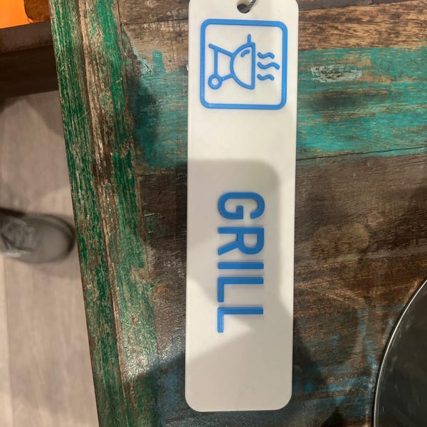 Large Restroom Keychain, Oversized Bathroom Pass, Giant Toilet Key Ring ...