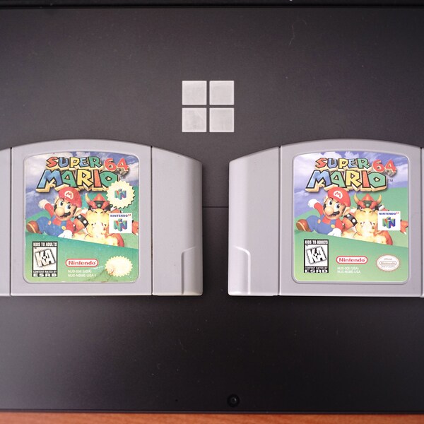 N64 Super Mario 64 Replacement Label Decal Sticker Nintendo - Etsy