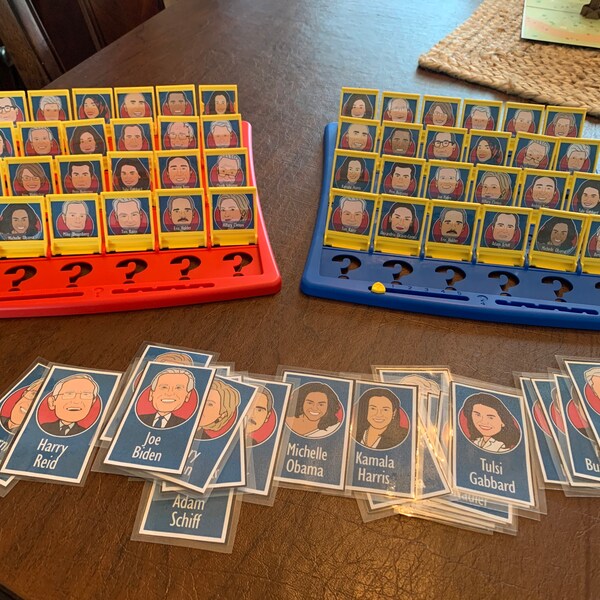 Republican Guess Who Game PRINTABLE Files - Popular Politicians Like ...