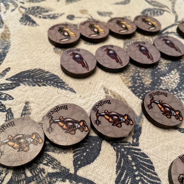 Class And Race Set Vtt Token For Online Fantasy Rpgs Etsy