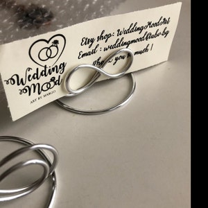 Infinity Place Card Holder Name Tag Holder Number Holder - Etsy