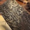Damascus Steel Mosaic Palm Feather Pattern Billet, Hand Forged Damascus ...