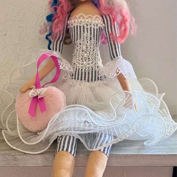 Doll, Textile Doll, Interior Doll - Etsy