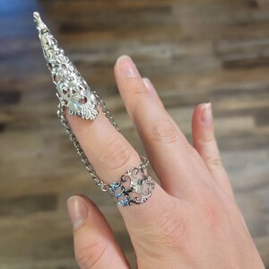 Full Hand Armor alik Gothic Finger Claws Dark Nail Dark Jewelry ...