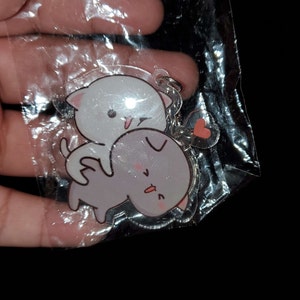 Keychain, Lovely, Dudu Bubu, Couple, Love, Gift, Present, Cute, One ...