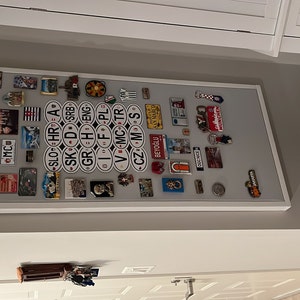 Large Personalized Magnet Board-custom Magnetic Message Board-kids Art ...