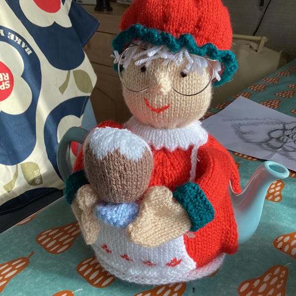 Tea Cosy Knitting Pattern. PDF Digital Download Knitting Pattern to ...