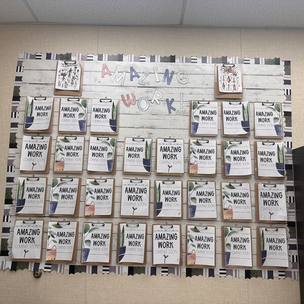 Printable Classroom Borders | Boho Rainbow Bulletin Board Borders ...