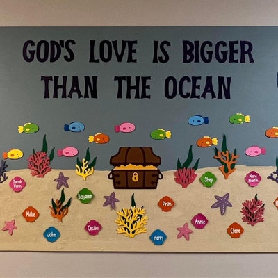 Spring Bulletin Board, Let's Grow Together Bulletin Board, Succulent ...