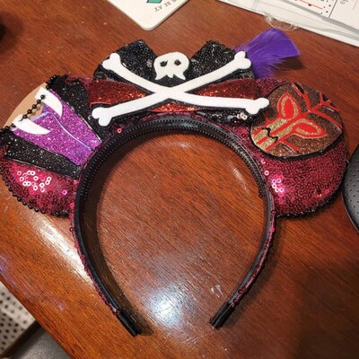 Voodoo Man Mouse Ears Villain Mouse Ears Halloween Mouse Ears Made to ...