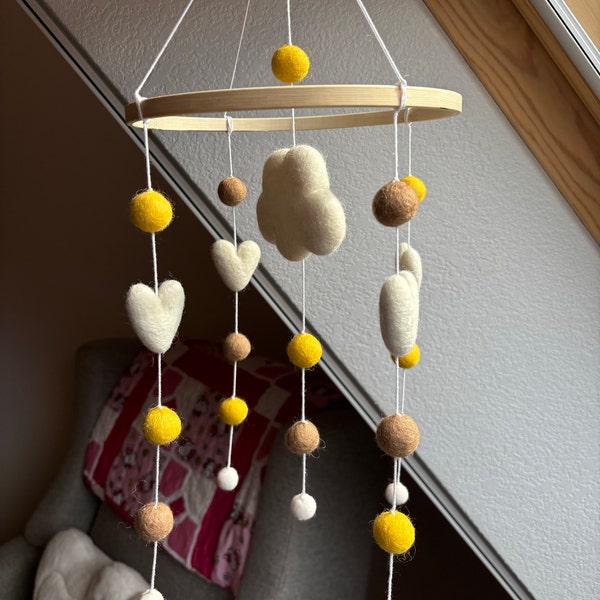 Strawberry Mobile/baby Mobile/fruit Felt Mobile/strawberry Decoration ...