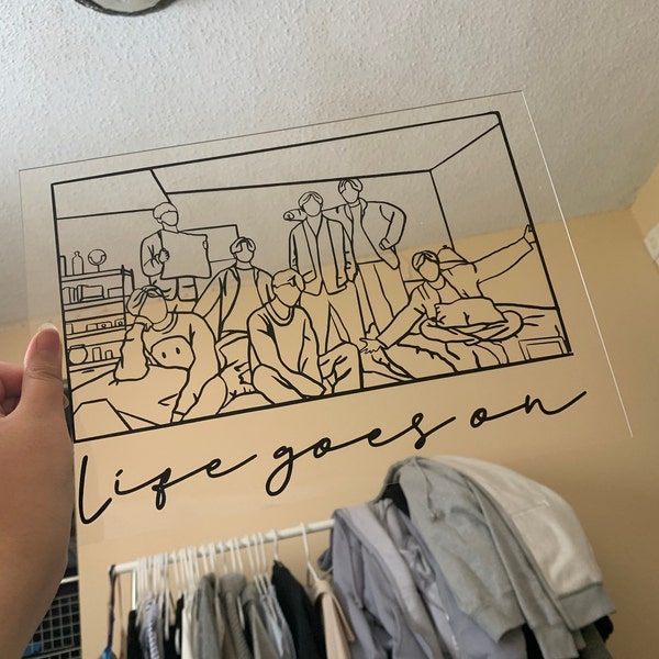 BTS Acrylic Album Poster - Etsy
