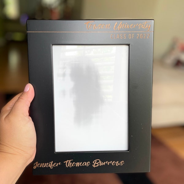 Elegant Graduation Frame | Personalized Graduation Picture Frame ...