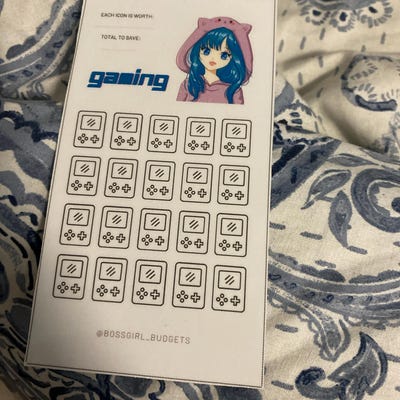 Roll the Dice Savings Challenge Printable A6 and A4 PDF Download Budget ...