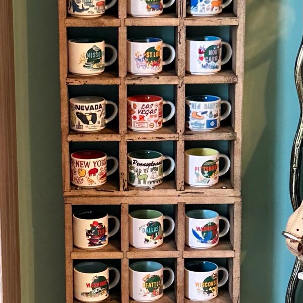 Coffee Mug Shelf~coffee Cup Shelf~coffee Cup Display~coffee Mug Display ...