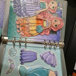 16 Pages PDF Printable Paper Dollhouse / Girls Activity Book / Print ...