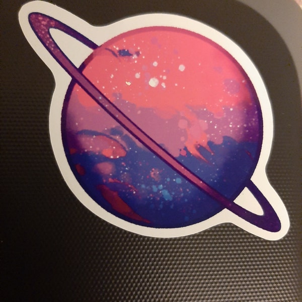 LGBTQ Pride Planets Stickers Transgender Bisexual Asexual Pansexual ...