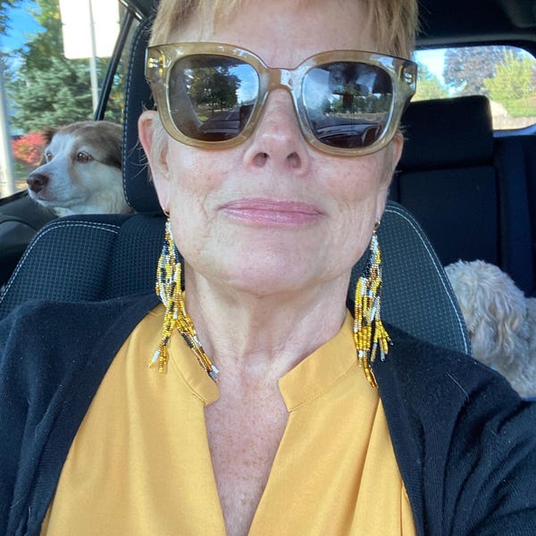 Mountain Landscape Beaded Earrings: Fireweed Floral Beadwork - Etsy