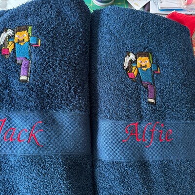 Steve Minecraft Embroidery Design digital File - Etsy