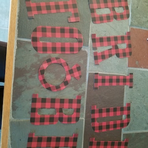 Make Your Own Flannel Banner Custom Printable (Download Now) - Etsy