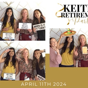 Basic Bundle 1, Photo Booth Props, 360 Photo Booth Props, Custom ...