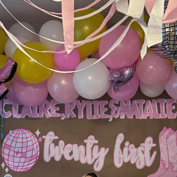 Custom Love Shack Fancy Brown Paper Banner - Etsy