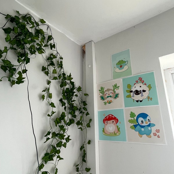 Frog Life Cycle Print, A5 Froggie Print, Cottagecore Frogspawn Tadpole ...