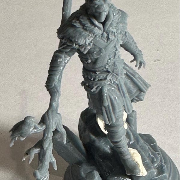 Kuo-toa Archpriest Resin Miniature 32mm Dungeons and Dragons Miniatures ...