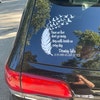 In Memory Car Decal, Memorial Car Decal, in Loving Memory Car Decal ...
