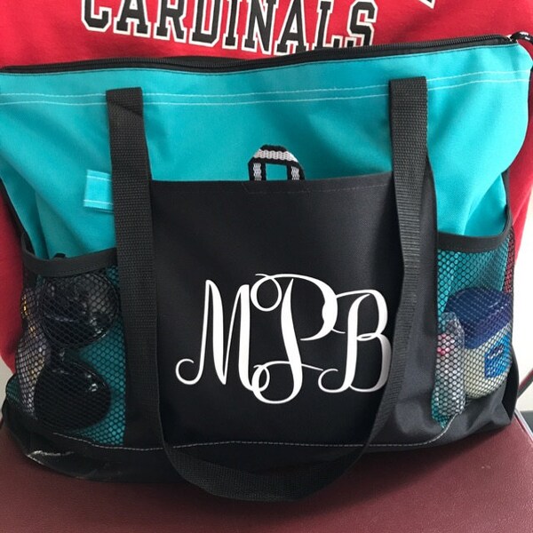 Cheerleading Coach Tote Bag, Personalized Coach Bag With Name ...