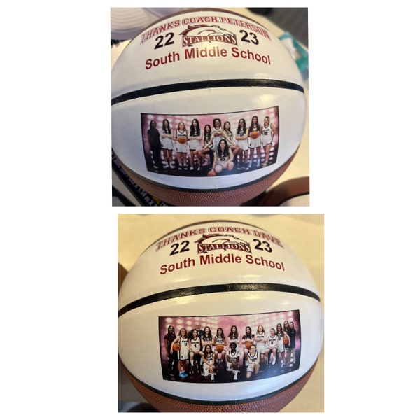Personalized Custom Mini Volleyballs for Coaches' Gifts, Senior Gifts ...