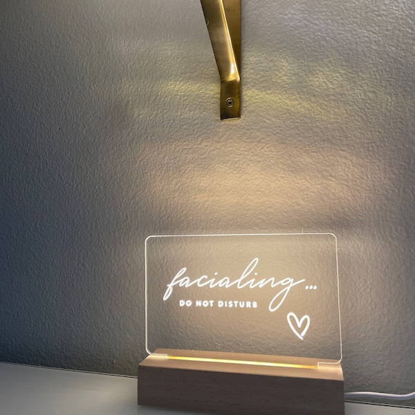 Inspirational Quote LED Light • Custom Quote Sign • custom LED Night ...