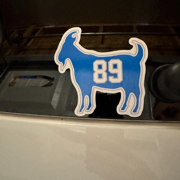 Tom Brady Goat 12 Patriots Buccaneers Waterproof Vinyl Sticker Decal ...