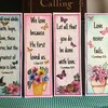 Color Your Bookmarks Love Bible Verses & Cute Animals, Christian ...