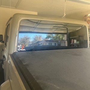 MS Warrior, M.S. Support, Vinyl Decal Sticker, Custom Name, Multiple ...