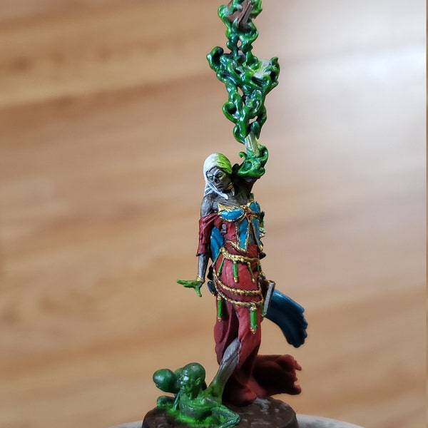 Lich Undead Female Wizard 28mm 3D Resin Printed Miniature | Dungeons ...