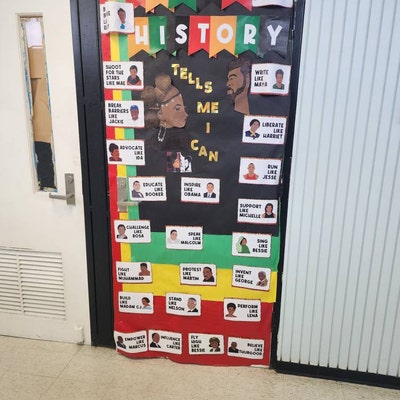 Black History Posters Bulletin Board Display Black History Decor ...