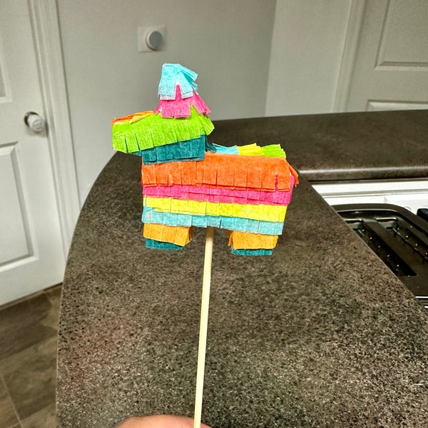 Fiesta Cake Topper | Custom Pinata Cake Topper | First Fiesta Birthday ...