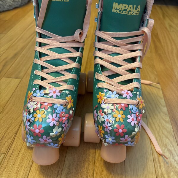 Hibiscus Flower Skate Anklet / Chain - Shoe / Roller Skate Accessories ...