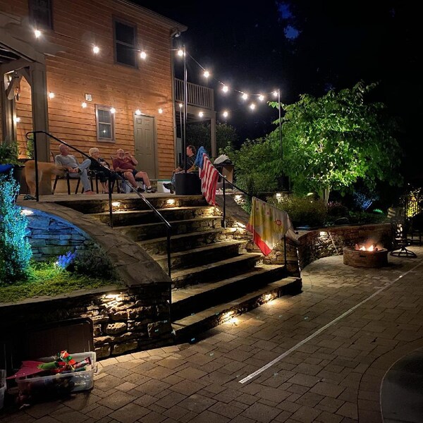 IYN Stands - String Light Pole Stand With Tank Base - Freestanding ...