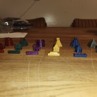 Aztec Civilization Set for Catan Custom Board Game Pieces Cites ...