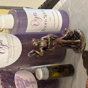 The Orisha Collection the Complete Set for Oya All Items BLESSED: Oil ...