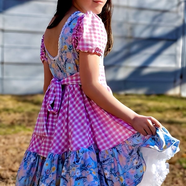 Wimberley Dress and Tunic PDF Sewing Pattern, Including Sizes 12 Months ...