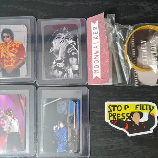 Michael Jackson Dangerous Album Inspired Bookmarks - Etsy