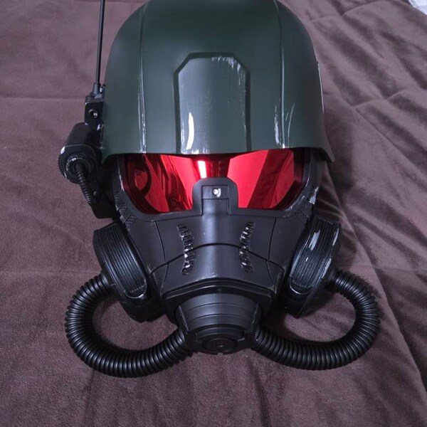 NCR Elite Riot Gear Helmet for Cosplay | Elite Riot Gear Helmet ...