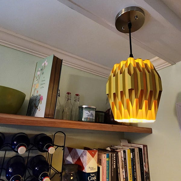 Sci-fi Wasabi Custom Table Lamp With Dimming Warm Edison Bulb Modlamp ...