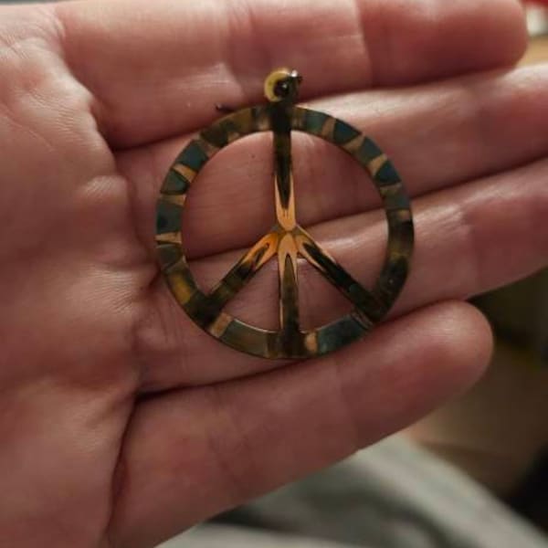 Ankh Necklace 7th Anniversary Gift flame Colored Copper Ankh Copper ...