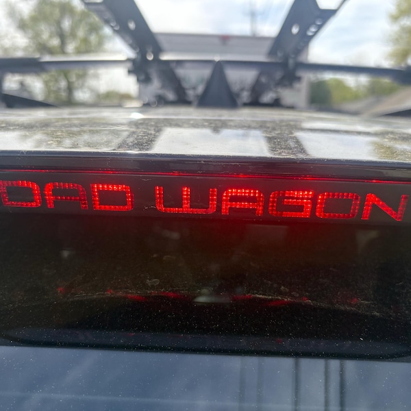 Vinyl Brake Light Decal - Matte Black - Etsy