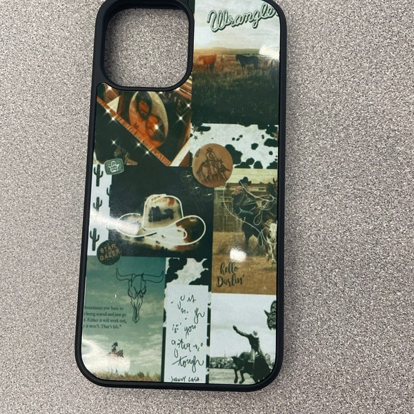 Punchy Rodeo Phone Case, Western Boho Case, iPhone Case, Sublimation ...
