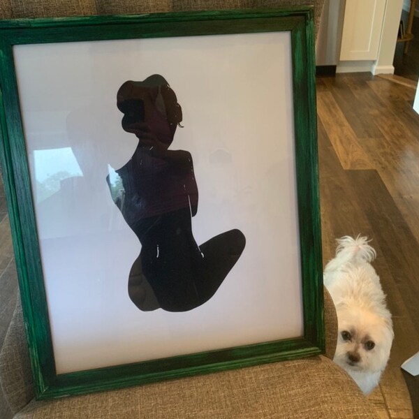 Abstract Fan Collage Art, Minimalist Art Print, Textured Art, Neutral ...